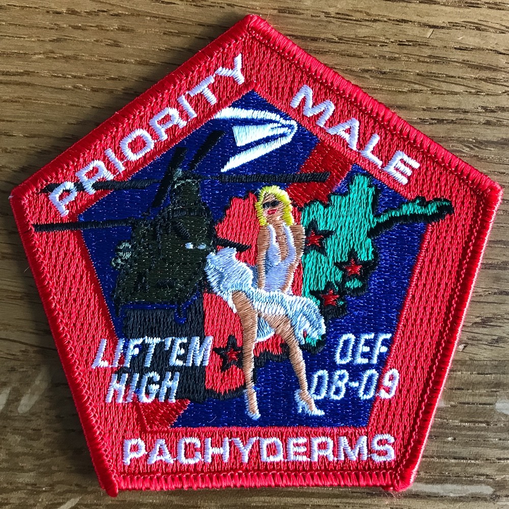 US Army 159 Combat Avn Brigade "PACHYDERMS" Op Enduring Freedom patch ...