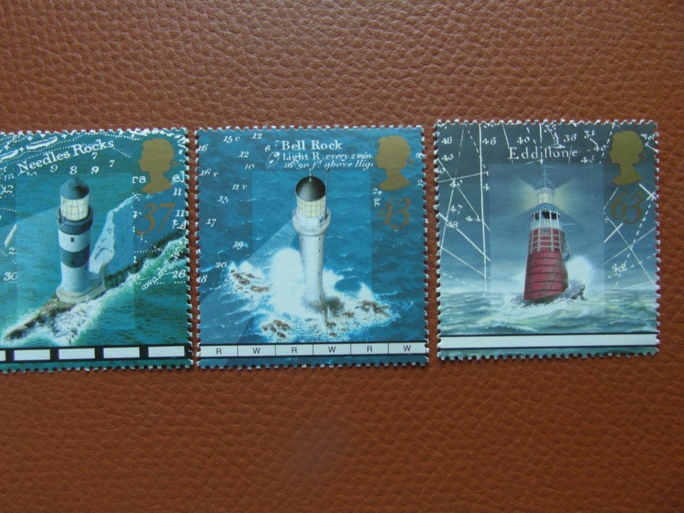 Stamps : British Lighthouses pictorial 1998. set 6, cv£5.95 | eBay