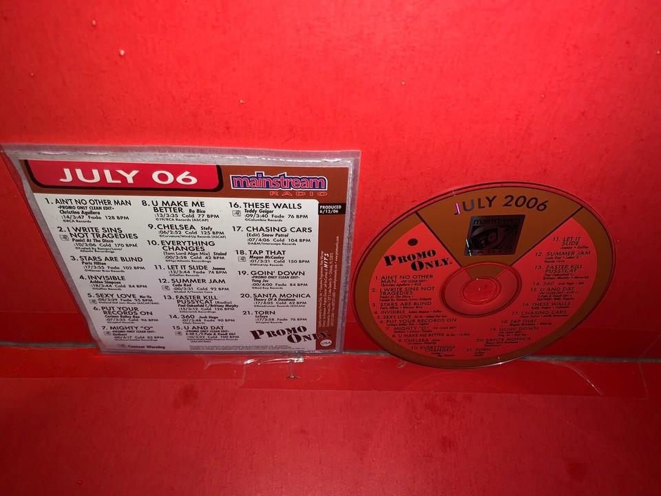 Promo Only - Mainstream Radio - July 06 - Promo - CD | eBay