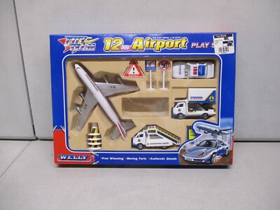 Welly City Team Airport Playset | eBay