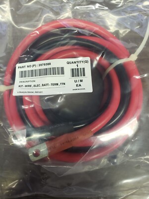 Polaris Ranger Battery Terminal Wire Kit #2879388 | Genuine OEM | UTV ...