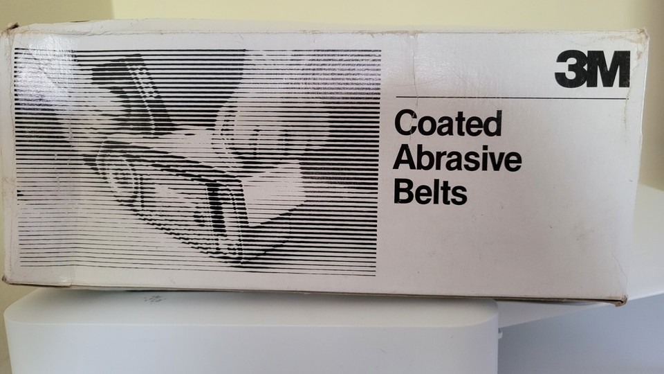 3M 241D Three-M-Ite Resin Bond Cloth Belts 4" x 24", 60 Grit Part ...