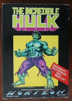 HORIZON THE INCREDIBLE HULK MODEL KIT/New In Box | eBay