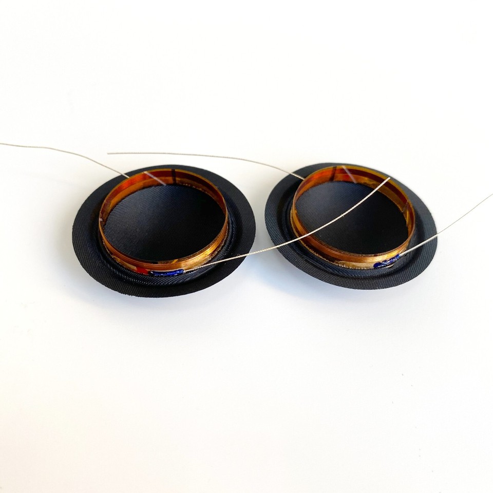 2 Aftermarket 1" Silk Dome Diaphragms For POLYDAX MODEL 1, 2 Tweeter ...