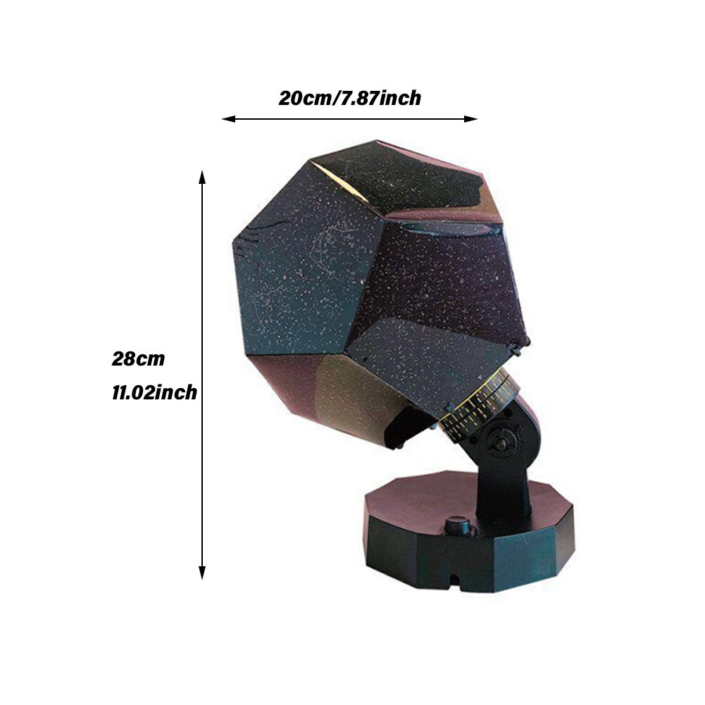 Home Decor 3 Colors Romantic Night Light Kids Adult Astronomy Star ...