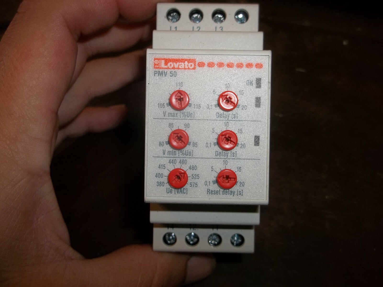 Lovato PMV50 Multifunction Protection Relay RMS 3-ph ** for sale online ...