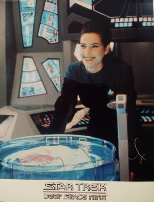 STAR TREK DEEP SPACE NINE TERRY FARRELL COLOR 8x10 AUTOGRAPHED ...