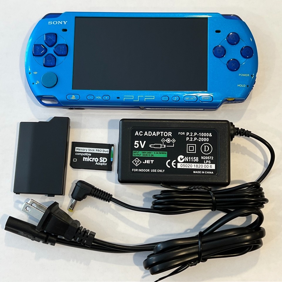 Sony PSP 3000 PSP 1000 System Bundle w/ 64gb & QUALITY Battery ...