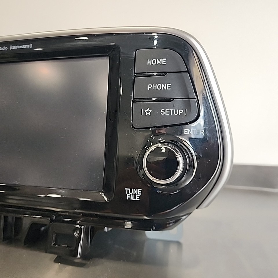 2019 20 2021 Hyundai Tucson Audio Media Display Radio Receiver ID ...