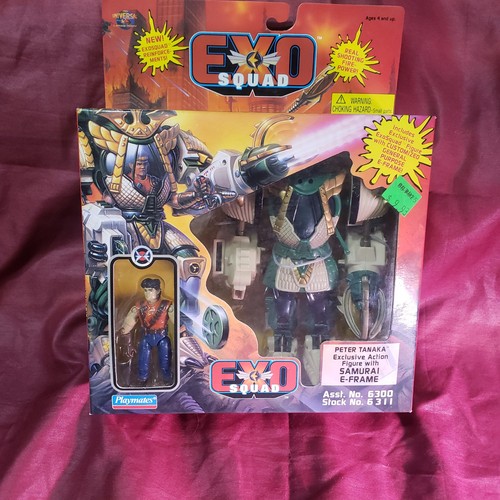 EXO SQUAD PETER TANAKA EXCLUSIVE ACTION FIGURE WITH SAMURIA E-FRAME. | eBay