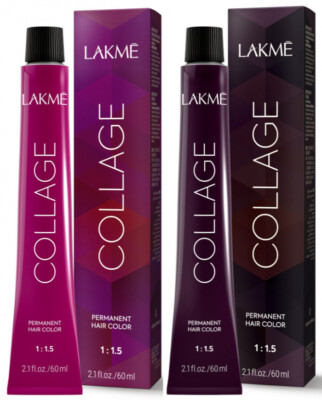 Lakme COLLAGE/ COLLAGE + intense professional permanent hair color ...