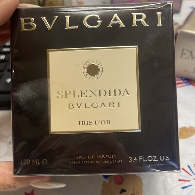 Bvlgari Splendida Iris d'Or for Women 3.4 fl oz Eau de Parfum Spray 783320977329| eBay