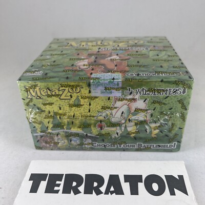 METAZOO WILDERNESS 1ST EDITION FACTORY SEALED BOOSTER BOX CRYPTID ...