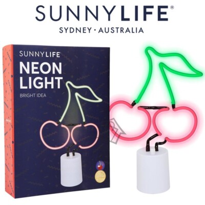 NEW SunnyLife Cherry Neon Light Summer Large Lamp | eBay Australia