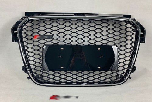 For Audi A1 RS1 2013 2014 2015 Grille Black Honeycomb Grill Frame w/out ...