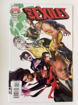 New Exiles #1 NM+ VARIANT COVER Marvel Comics (2008) | eBay