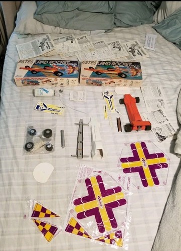 Vintage Estes Cold Power Land Rocket Bundle | eBay