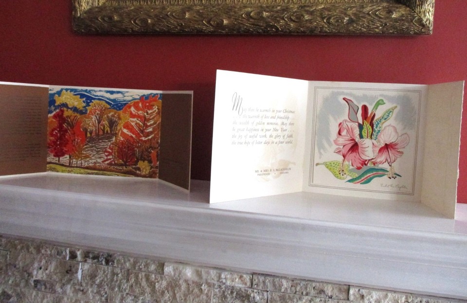 Canadian art Isabel McLaughlin Christmas cards Canada Artist design ...