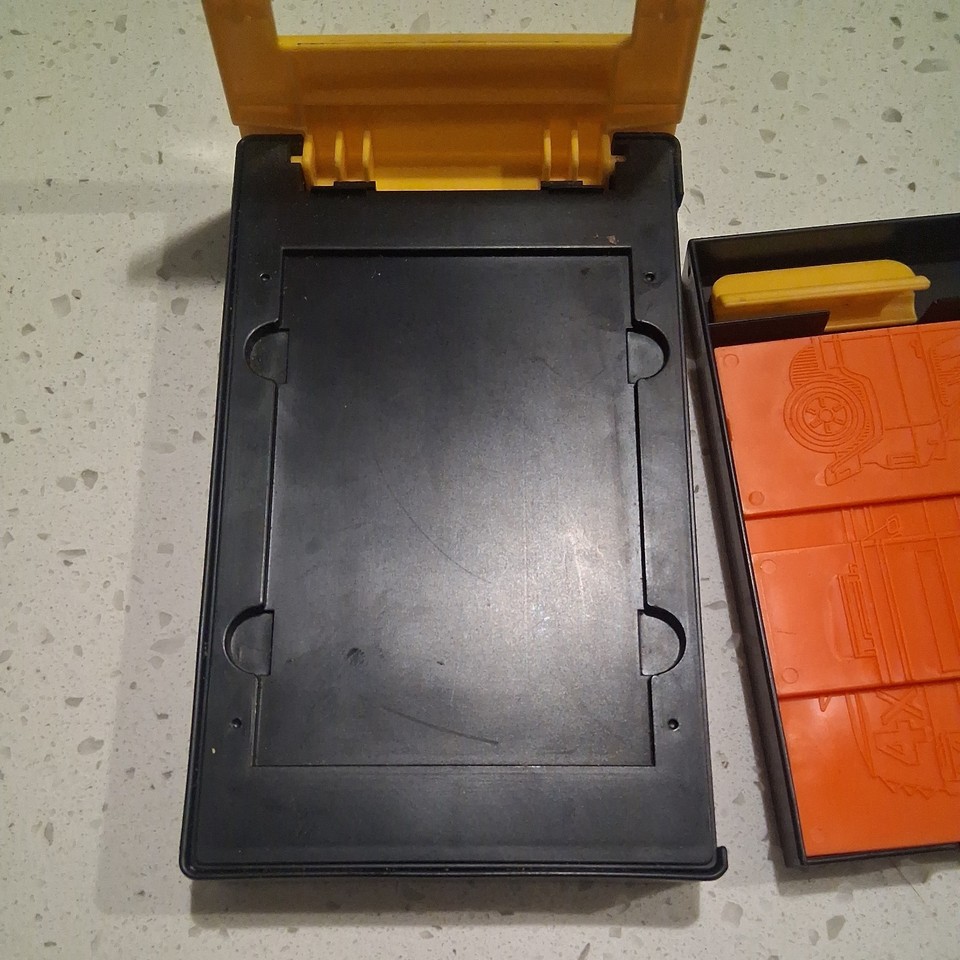 70s & 80s TOMY Little Van Goes #2524 Drawing Rub Kit - 11 Plates and ...