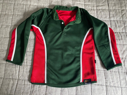 Vyners school uniform green PE kit long sleeved top size 30/32'' Falcon ...