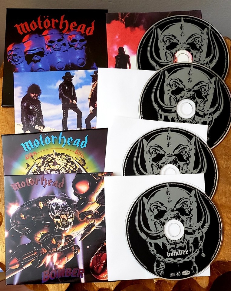 MOTORHEAD - The Bronze Age 4 CD UK Import Box Set Limited Edition 1979 ...