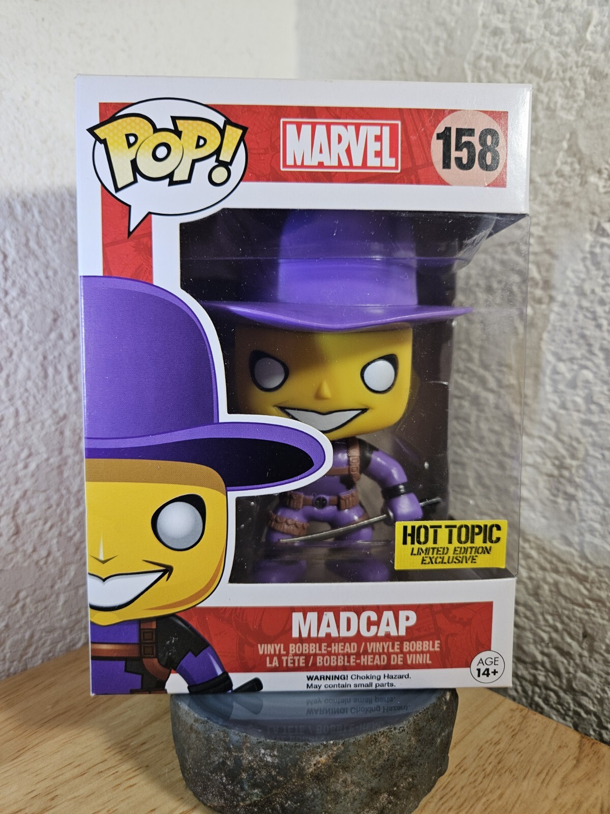 Funko Pop! MADCAP #158 Marvel Vinyl Figure Hot Topic W/ Protector | eBay