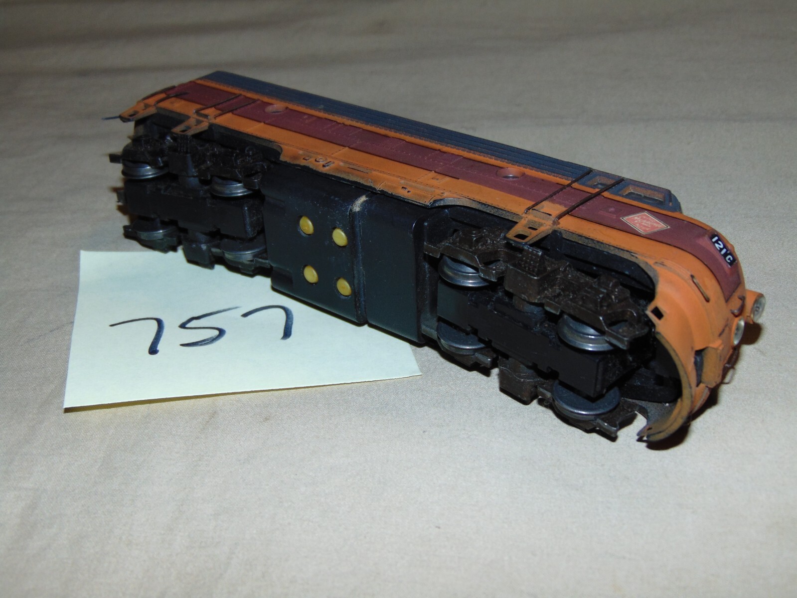 ATHEARN HO MILWAUKEE ROAD CUSTOM PAINTED WEATHERED DIESEL.......#757 | eBay