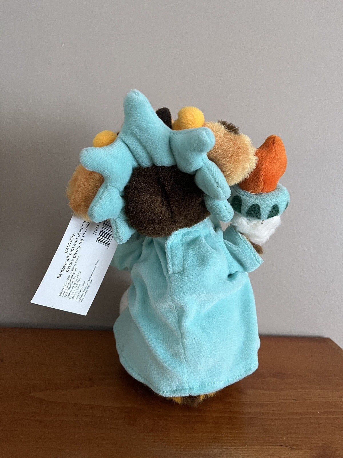 Vintage 2001 Toys R Us Geoffrey Plush Statue of Liberty Times Square NY ...