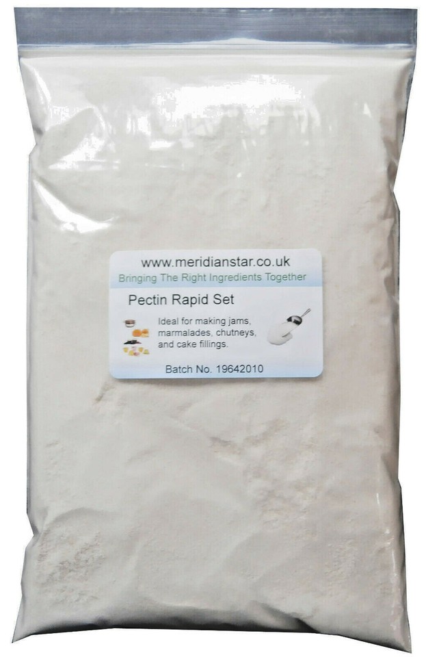 Pectin Powder Rapid Set Jam Marmalade Chutneys Fibre 30g/70g/160g/380g ...