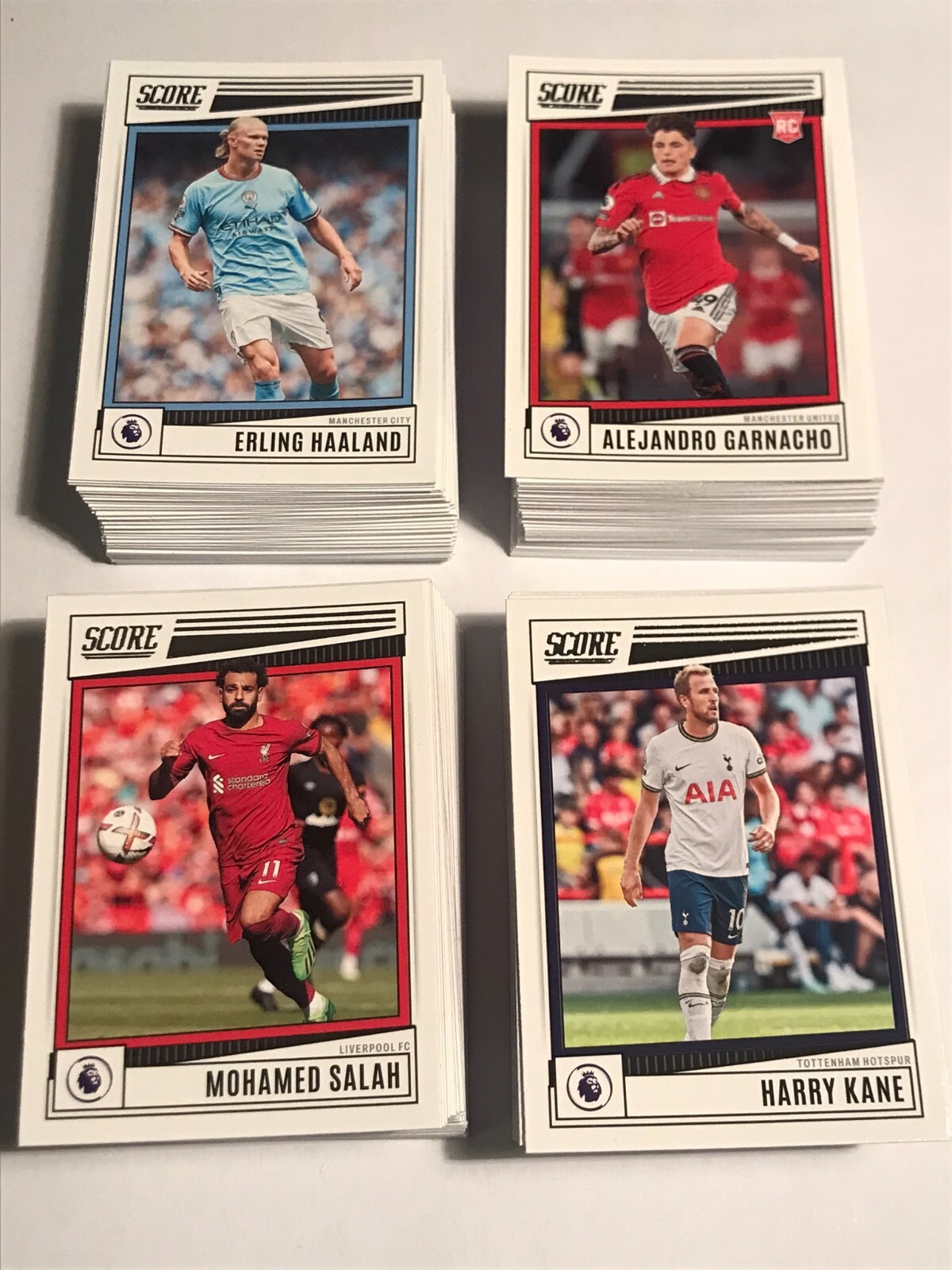 Panini Score Premier League 2022/23 Full Base Set All 200 Cards Haaland ...