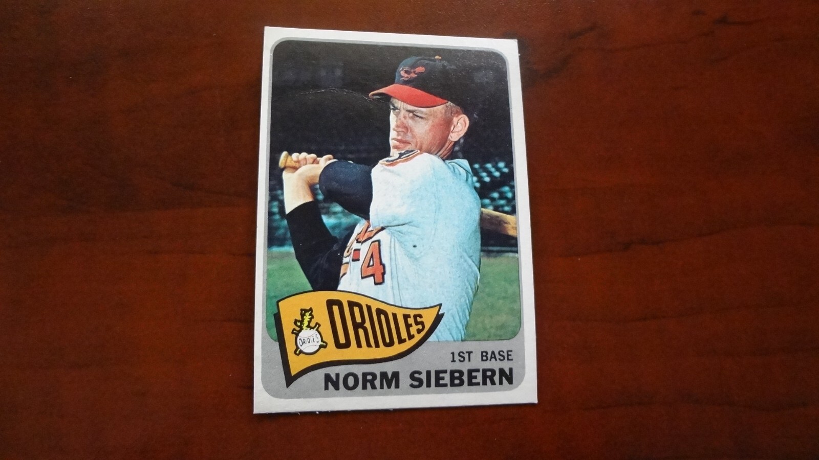 1965 TOPPS # 455 NORM SIEBERN BASEBALL CARD | eBay