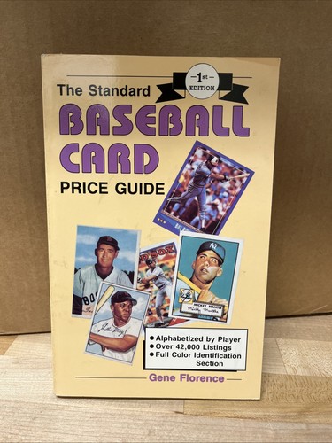 1989, The Standard Baseball Card Price Guide by G. Florence. Box 265 | eBay
