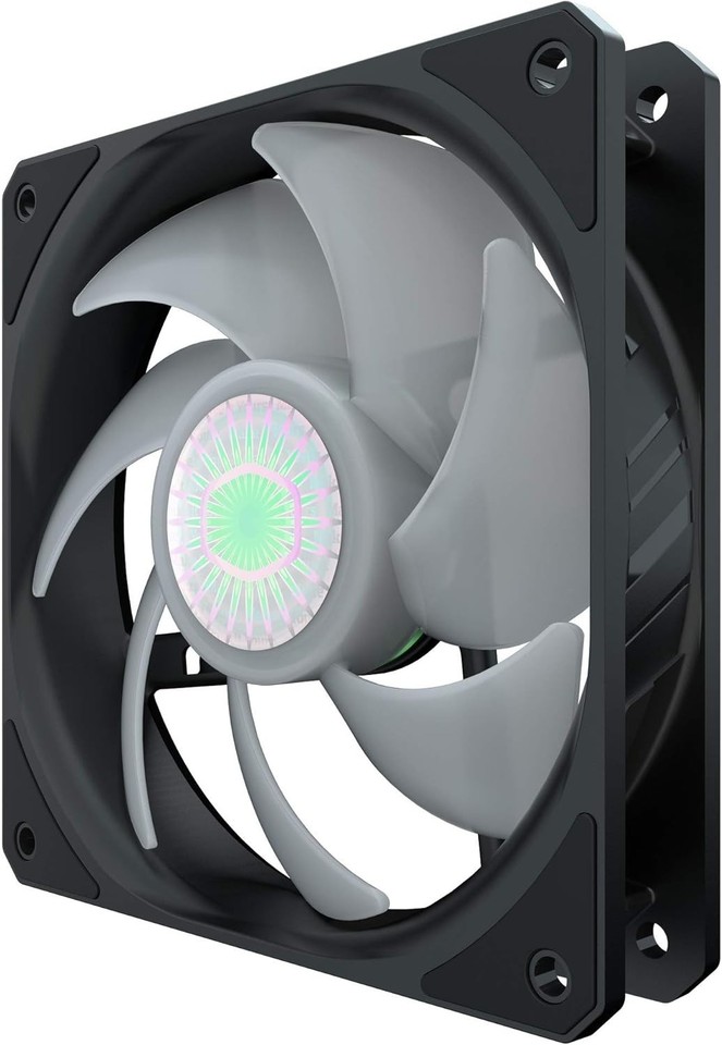 Cooler Master Cooler Master SickleFlow 120 Red PC Case Fan 120mm MFX ...