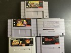 Lot Of 5 SNES Games Authentic Cartridges. See Description | eBay