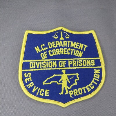 North Carolina NC State Department of Correction DOC Div of Prisons ...
