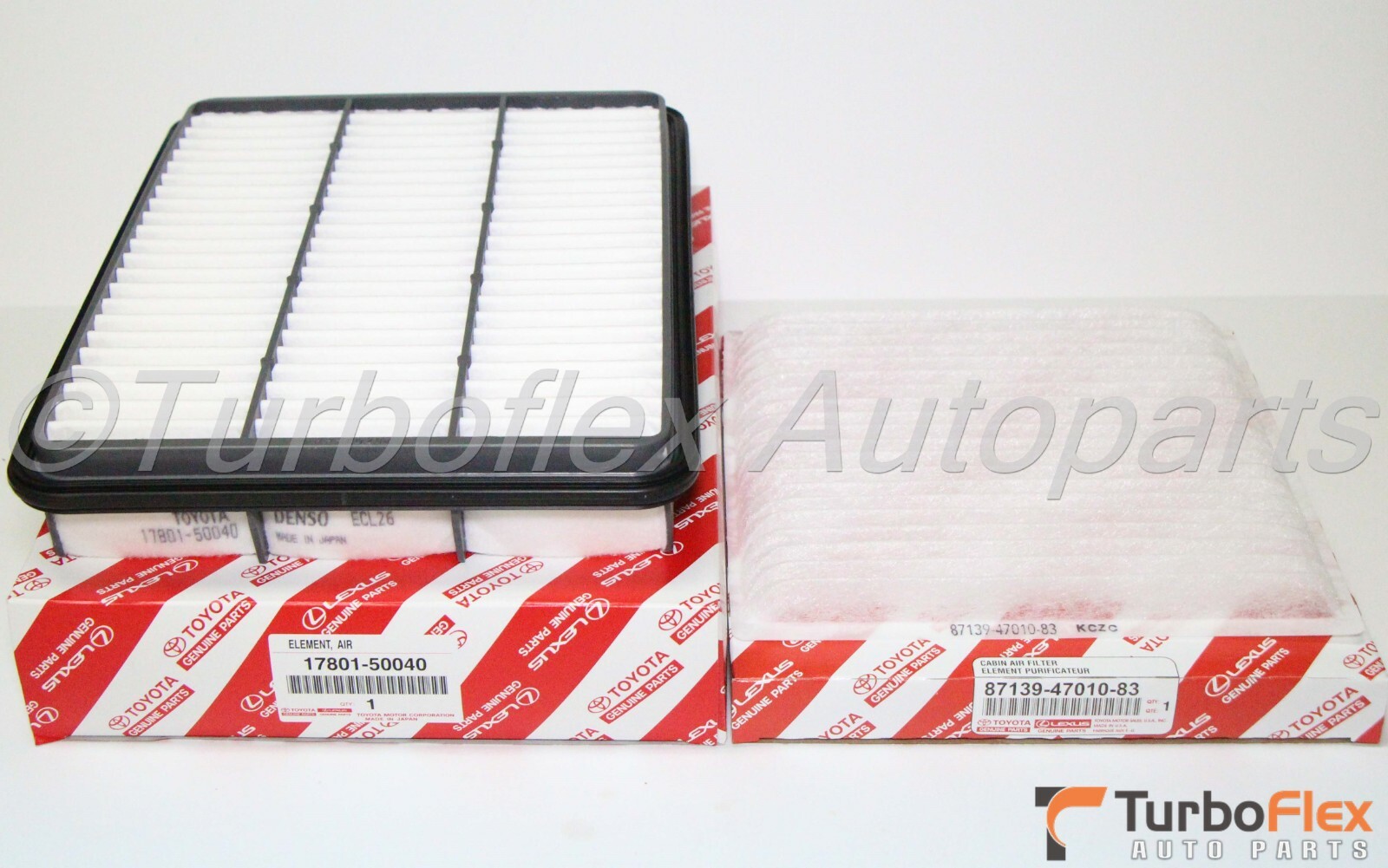 Toyota 4Runner V8 4.7L 2003-2009 Air Filter & cabin Filter Genuine ...