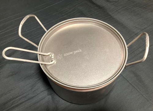 Snow Peak Titanium Mid Cooker Trek 1800 Discontinued Used | eBay