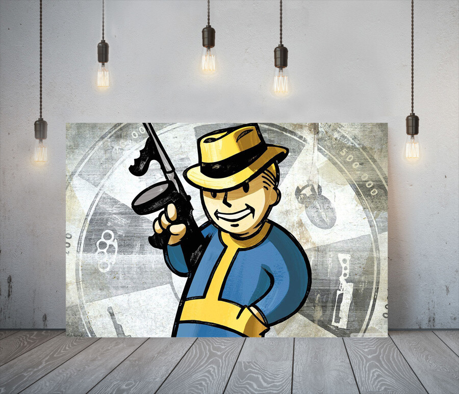 Nuka Cola Vault Boy Wallpaper Vault Boy Chrome Themes ThemeBeta