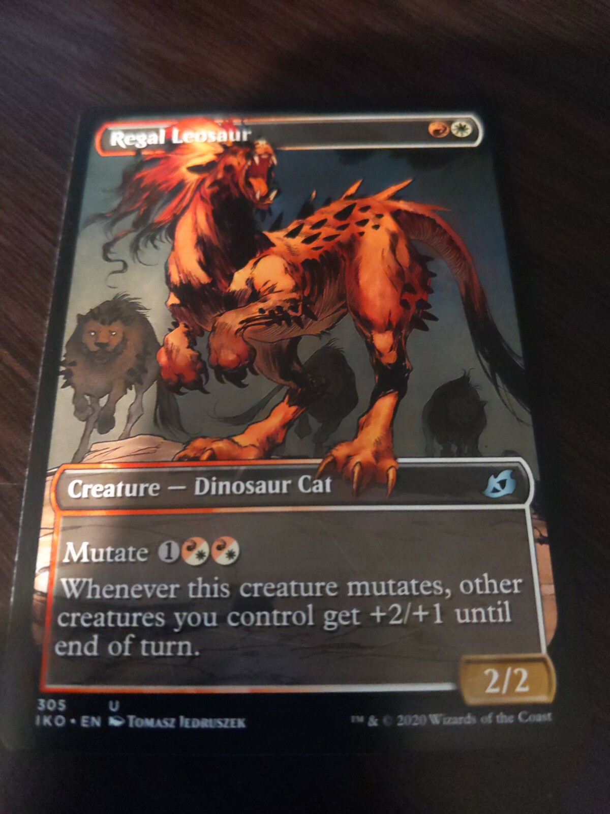 MTG Ikoria Regal Leosaur 305 | eBay