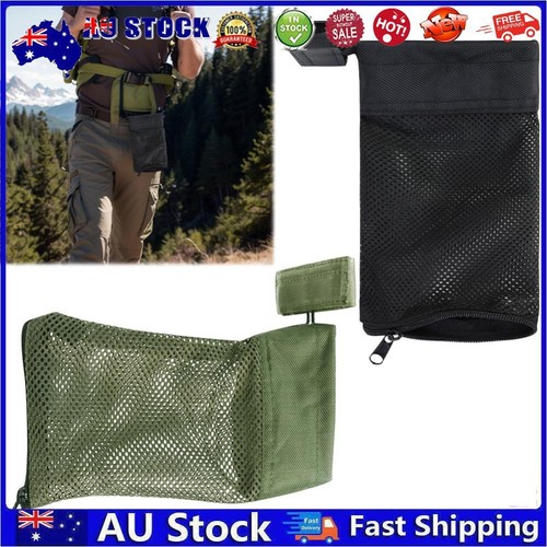 Ammo Brass Shell Catcher Zippered Bottom Cartridge Collector Mesh ...