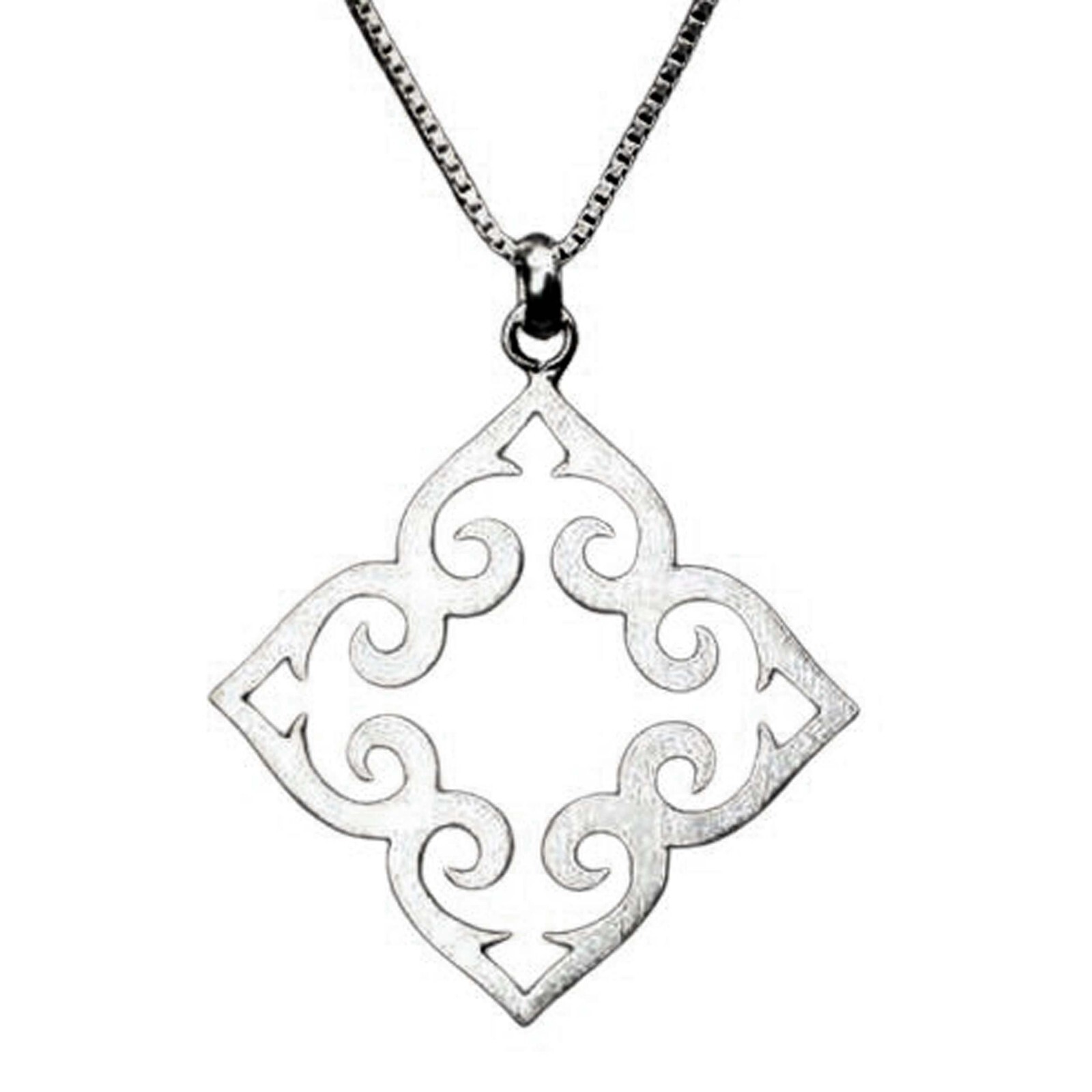 925 Sterling Silver Flower Design Handmade Pendant Nature Inspired ...