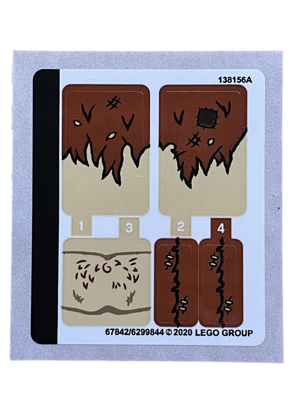 NEW LEGO | Sticker Sheet for Set 75967 HP Forbidden Forest Umbridge's ...