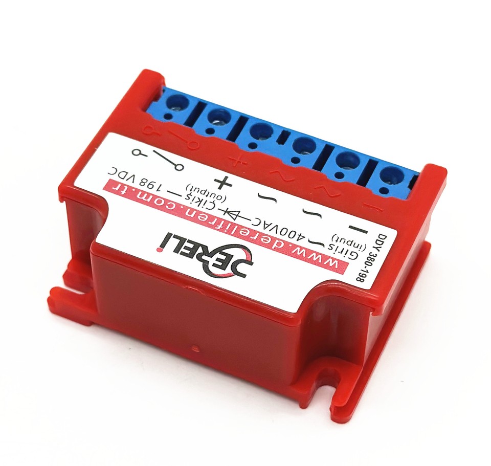 DERELI DDY 380-198-6D 400VAC~198VDC Half Wave Brake Rectifier module | eBay