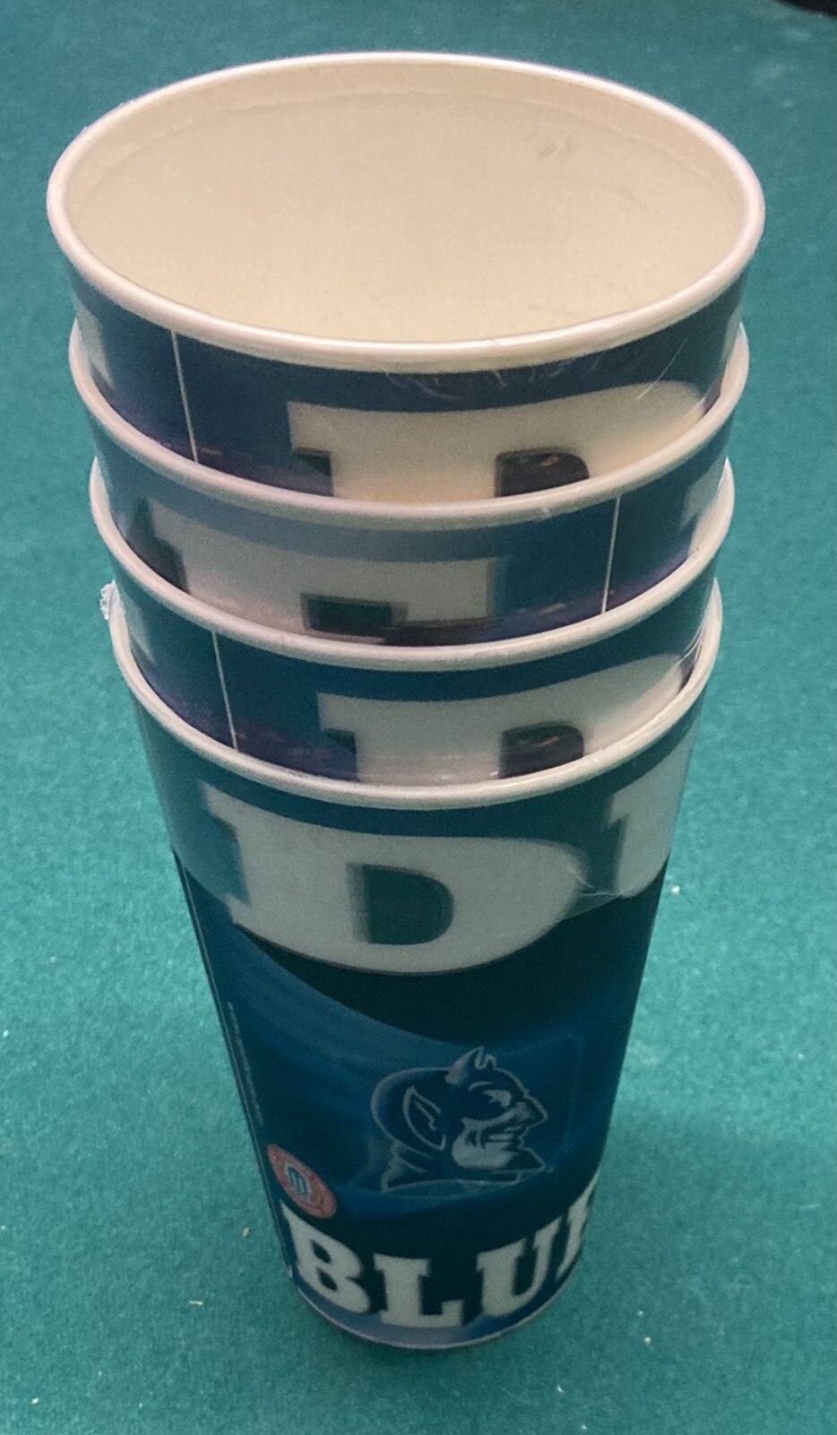 Duke Blue Devils 3D Capitol Cups (Complete Set of 4) NCAA Licensed ...