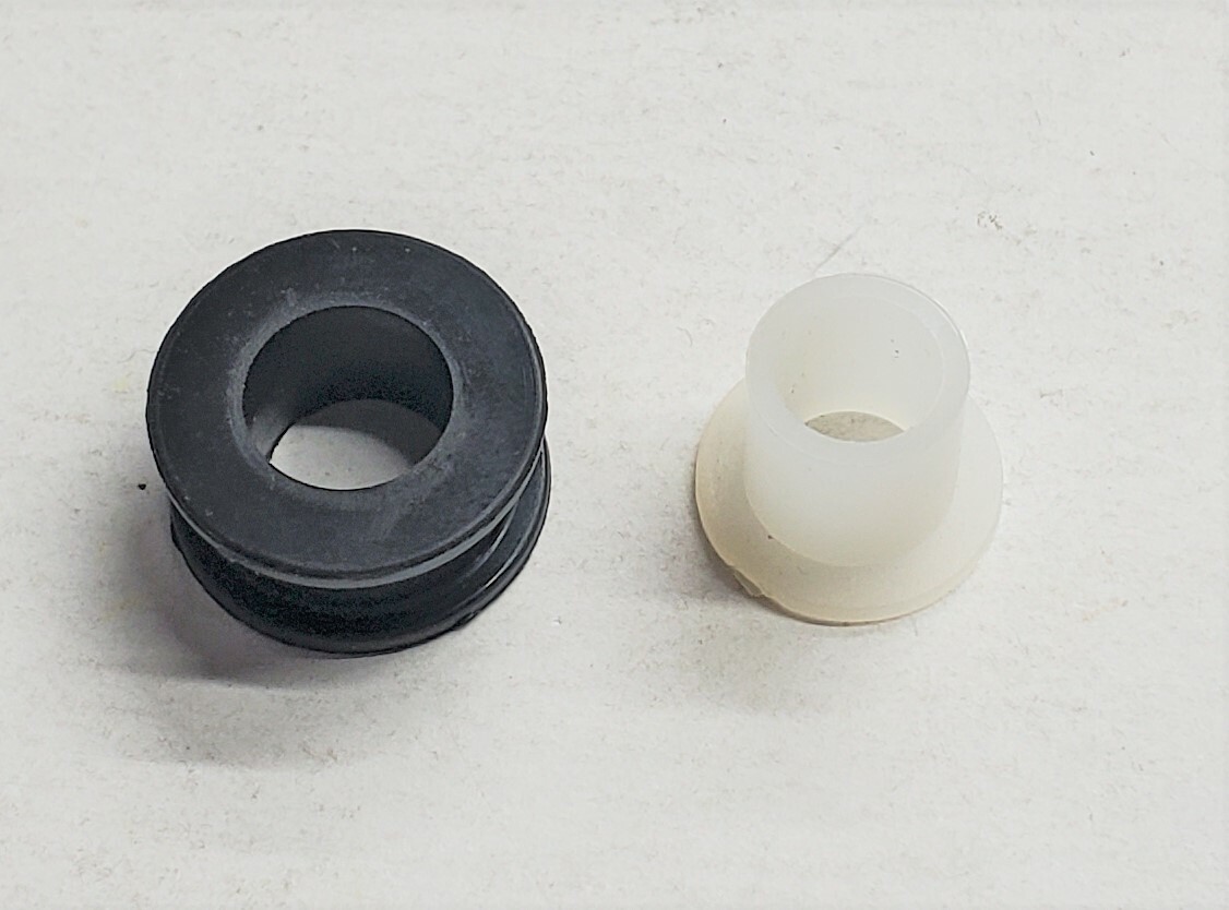 Quadrajet throttle lever Grommet and nylon insert bushing Rochester ...