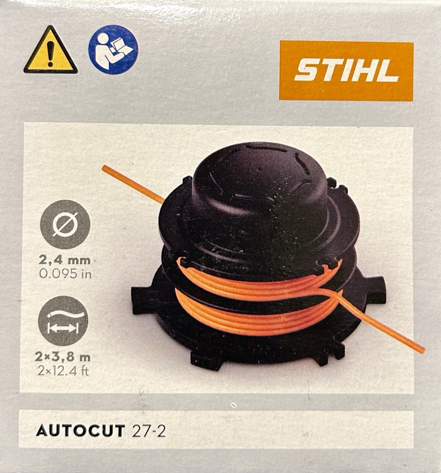STIHL AutoCut 27-2 Spool Insert w/Line (Standard) 4002-710-4320 Genuine ...