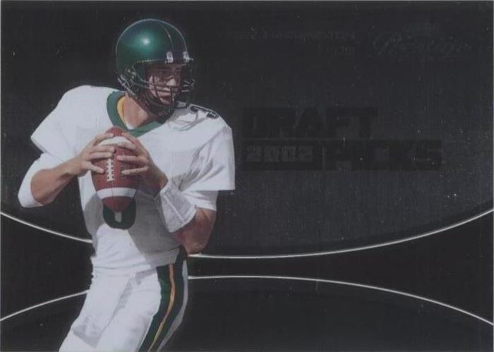 2002 Playoff Prestige - Draft Picks Joey Harrington #DP-2 /2002 (RC ...