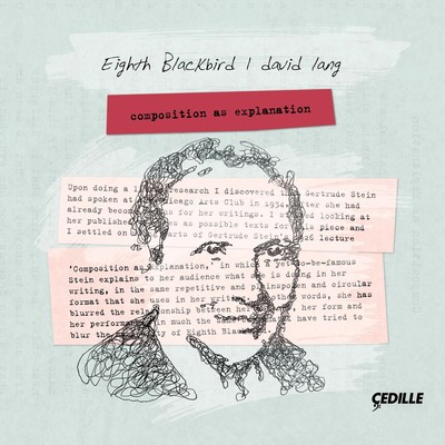 David Lang David Lang: Composition As Explanation (CD) (PRESALE 31/12 ...