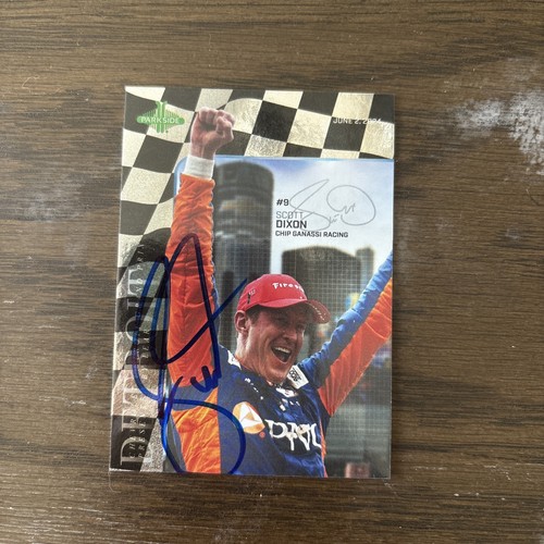 2025 Parkside NTT Indy Car Racing Card SCOTT DIXON 92 Autographed ...