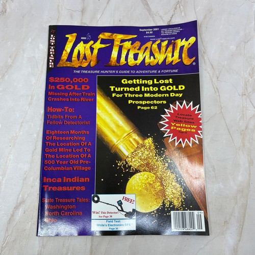 2001 Sept - Lost Treasure Magazine - Treasure Hunting Gold Prospecting ...